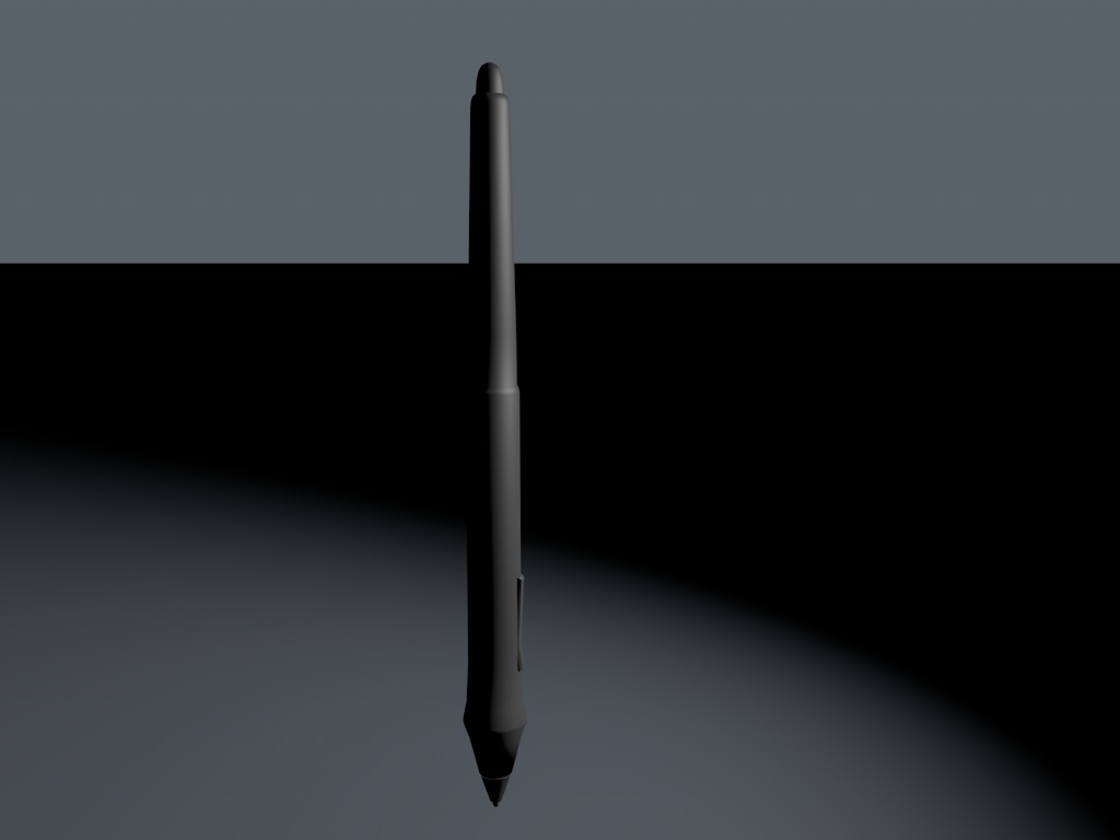 3d stylus pen model