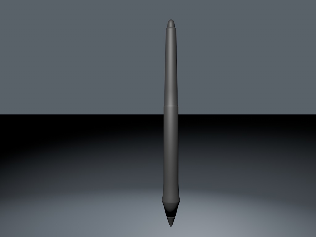 3d stylus pen model