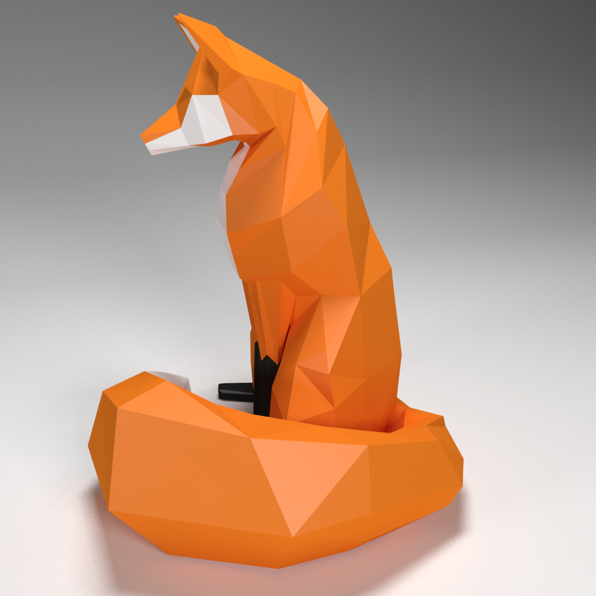 fox style 3d model