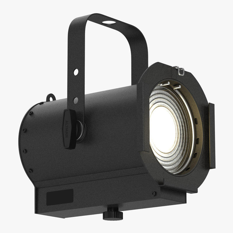 3d fresnel strand led light model