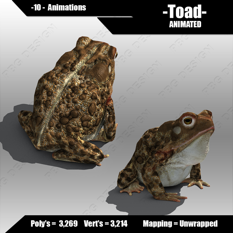 obj toad animations