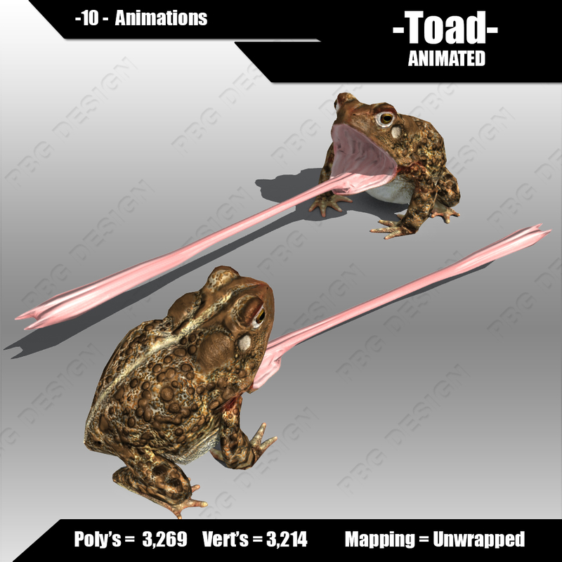 obj toad animations
