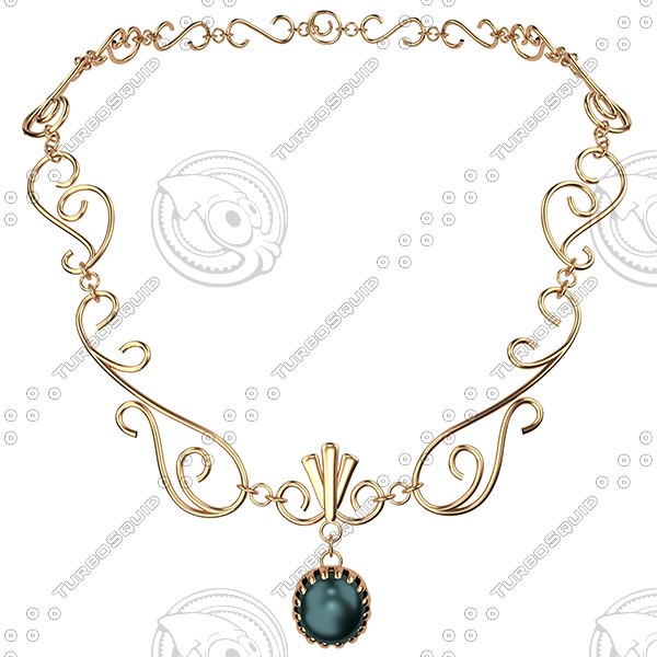 Necklace Blender Models for Download | TurboSquid