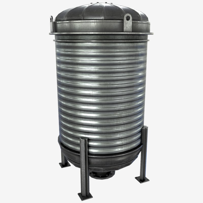 3d model storage tank