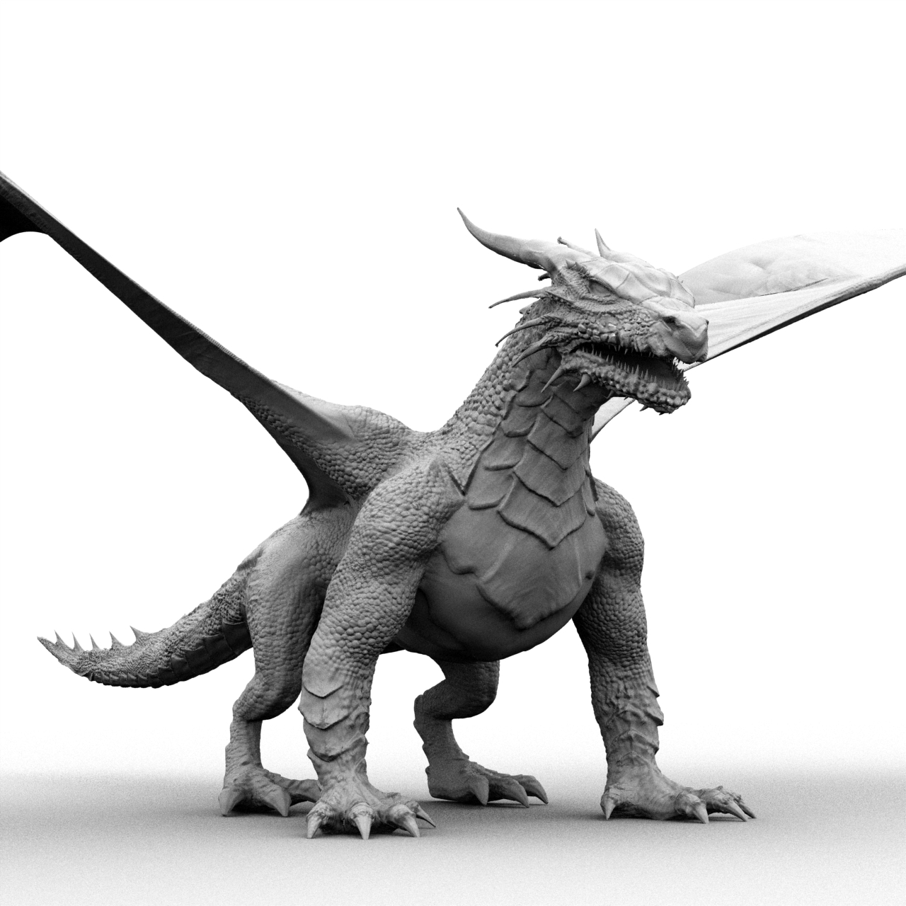 3d dragon