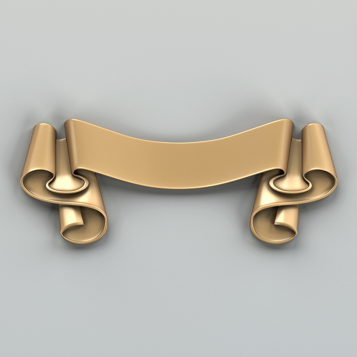 decorative ribbon 3d model
