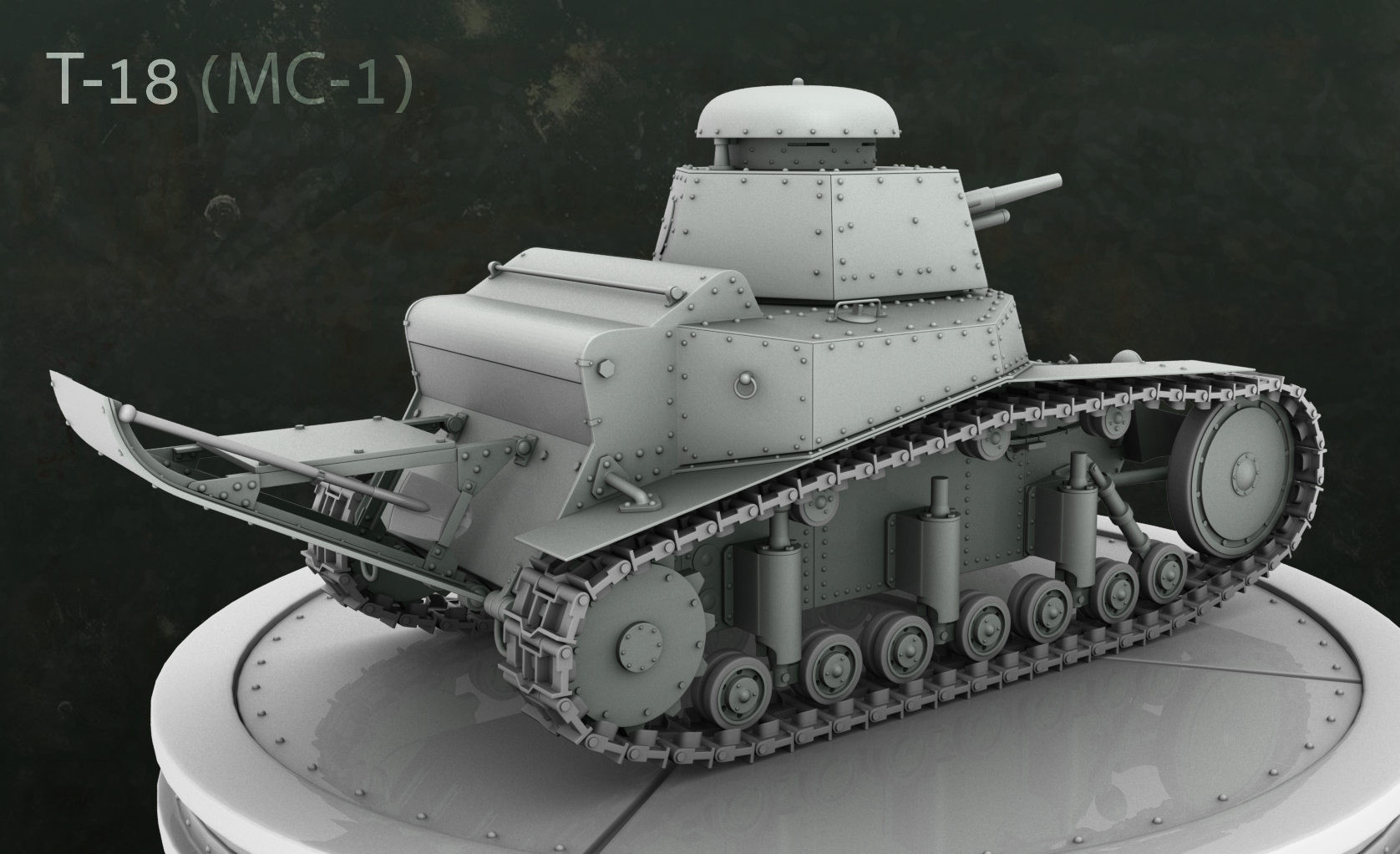 tank t-18 3d model