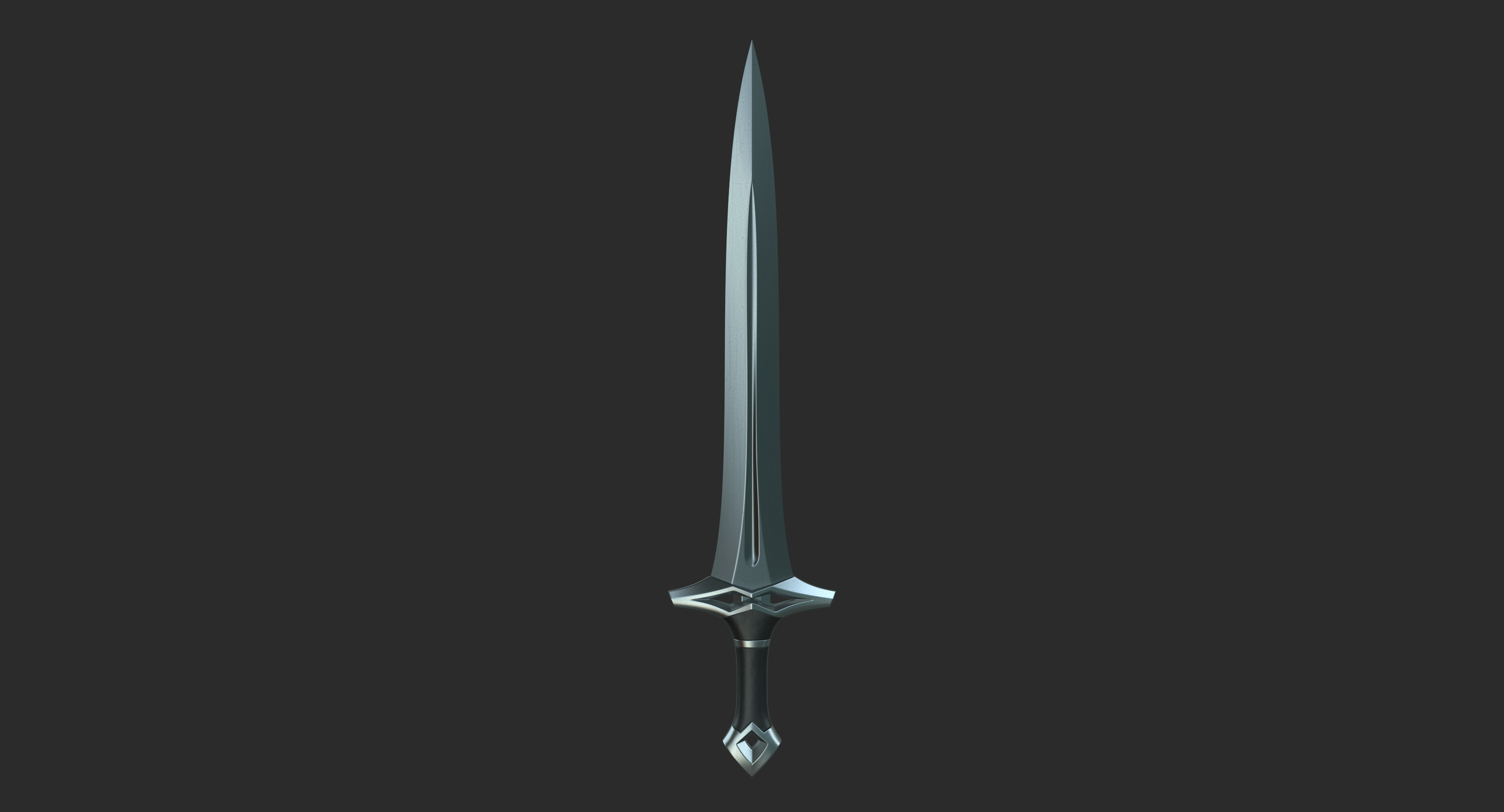 short sword hilt obj