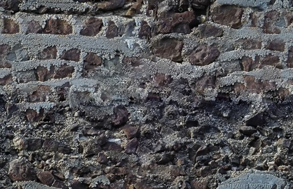 Texture PNG patched castle wall