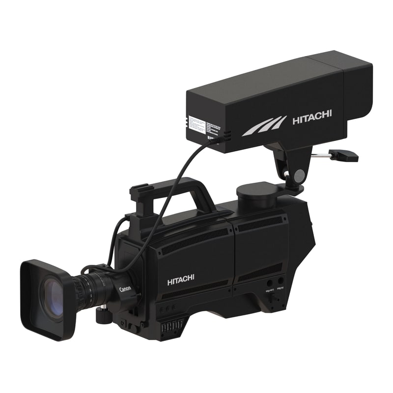 tv studio camera hitachi 3ds