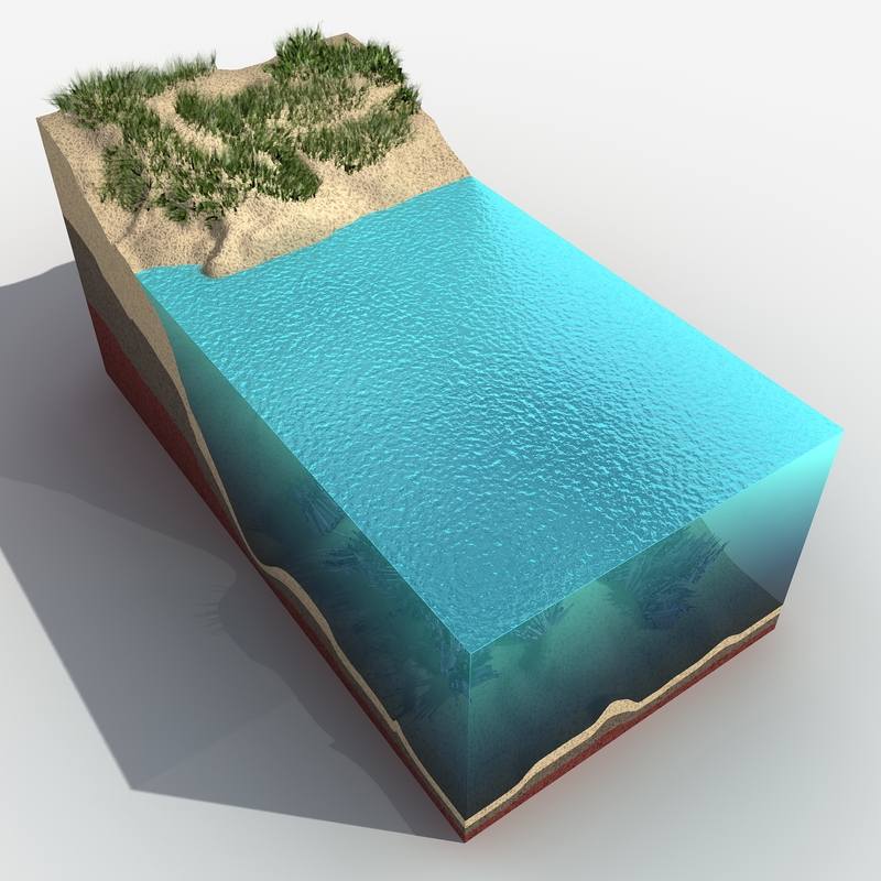 ocean 2 3d model