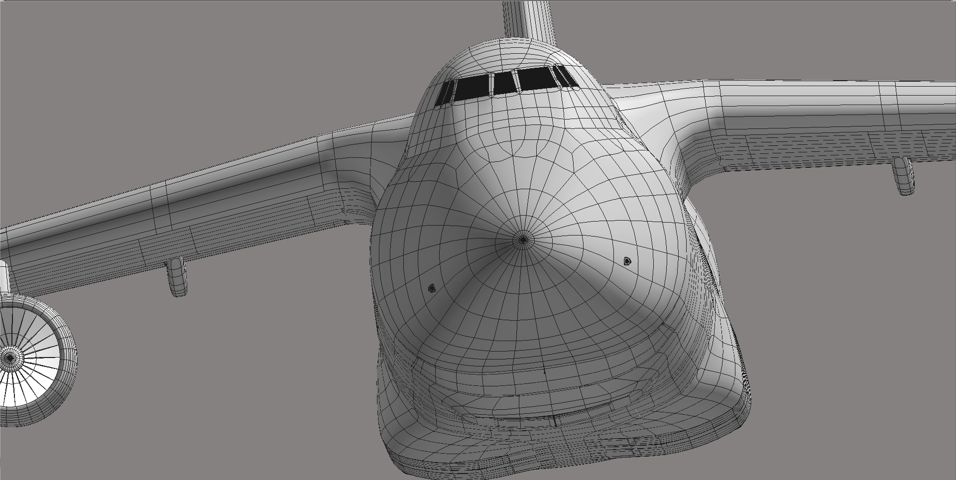 3d lockheed c5 galaxy model