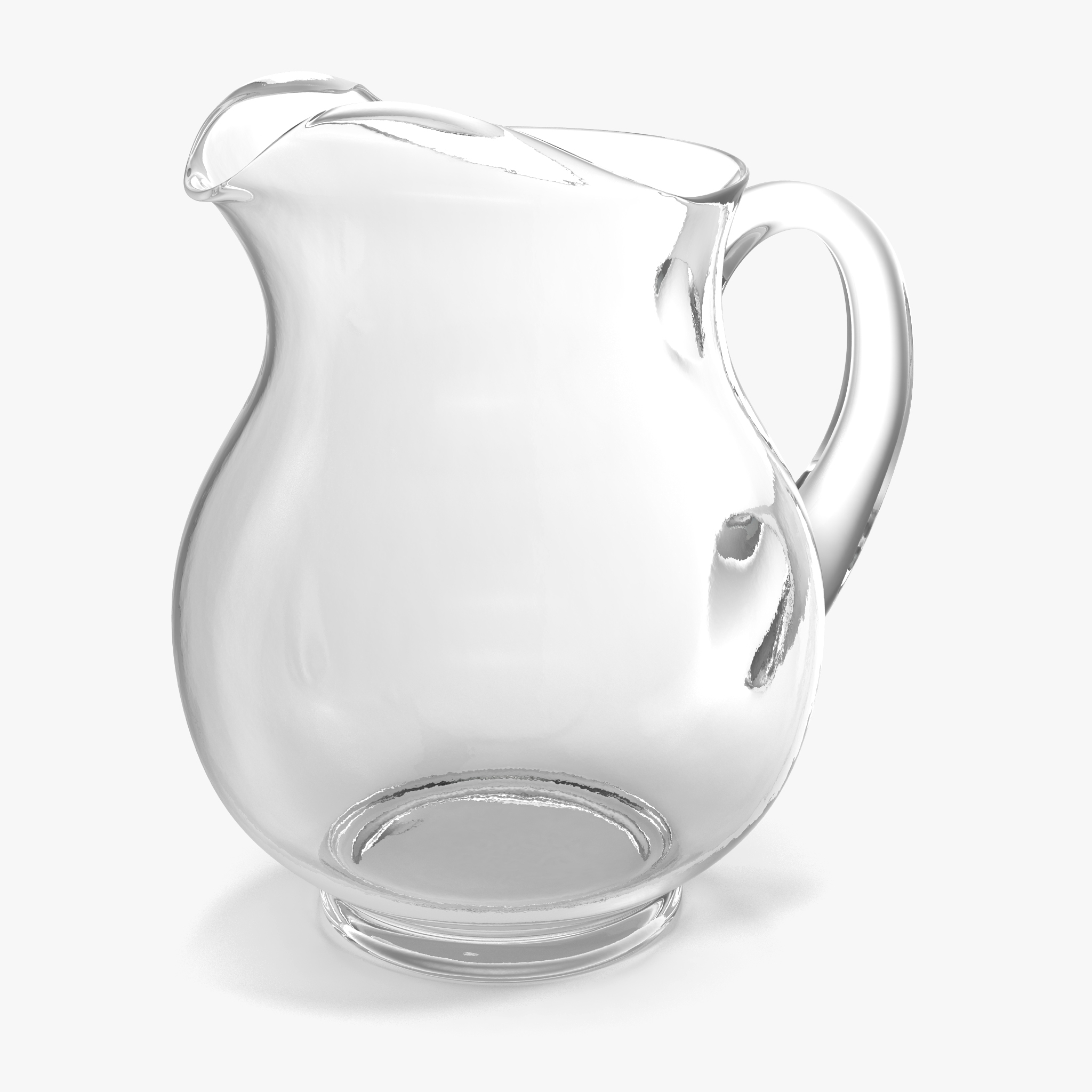 3d model of pitcher cleaning