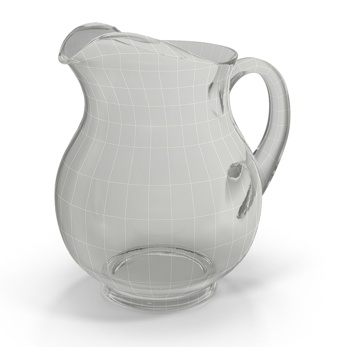 3d model of pitcher cleaning