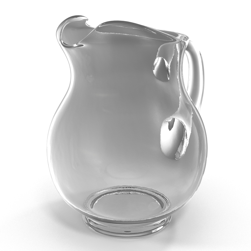 3d model of pitcher cleaning