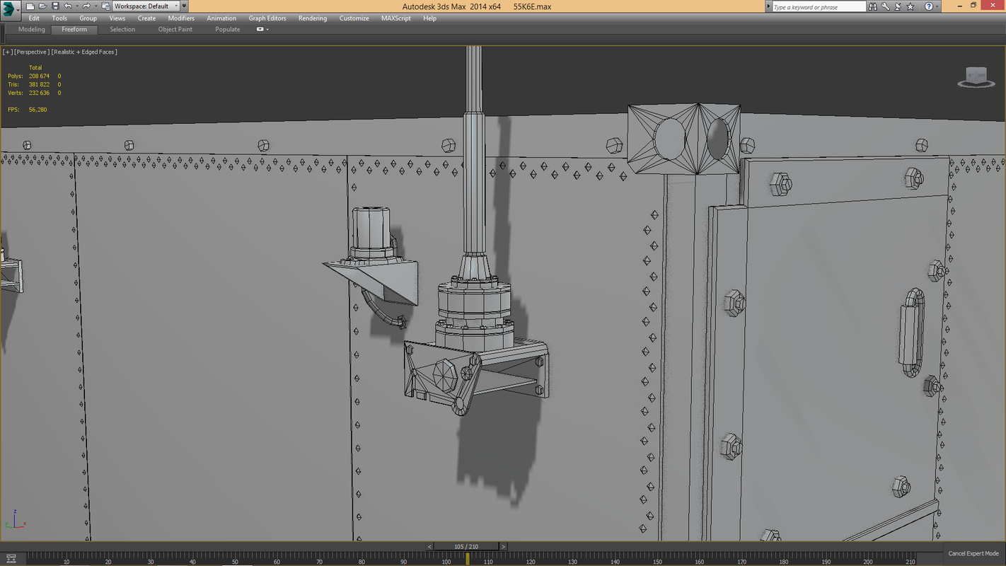 3d s-400 triumf 55k6e model