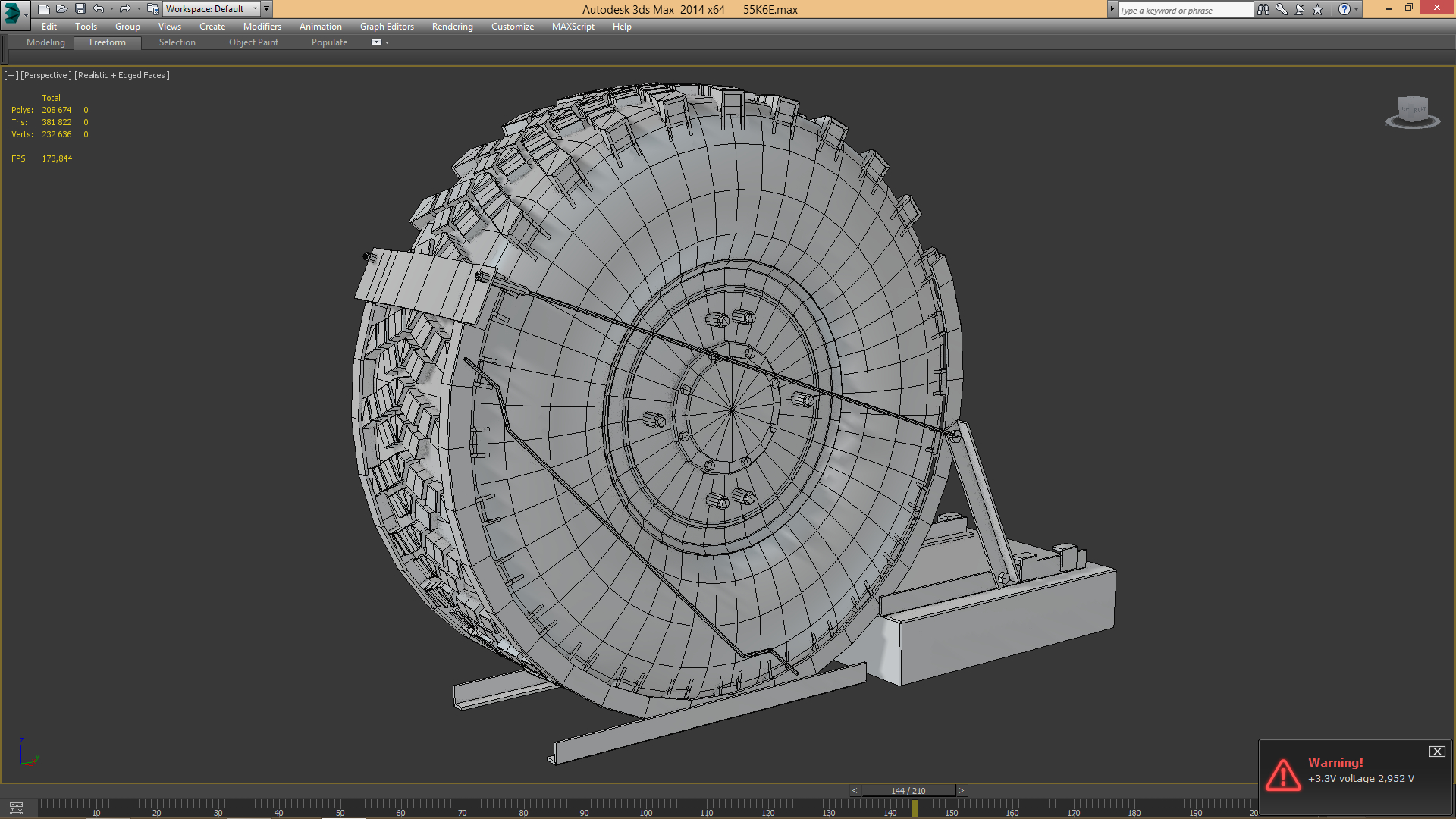 3d s-400 triumf 55k6e model