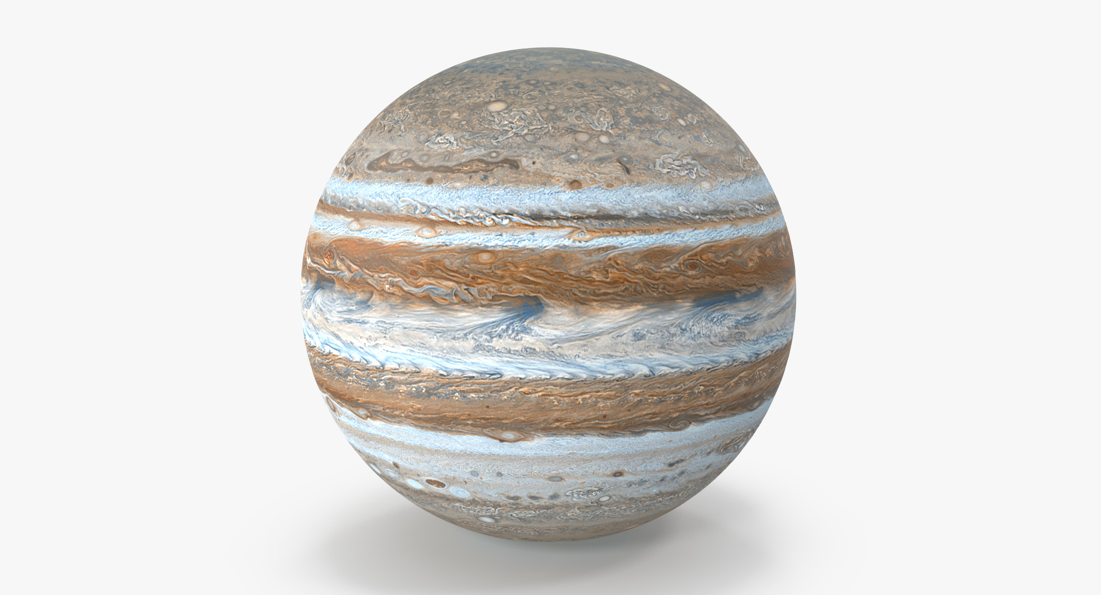 3d solar planets model