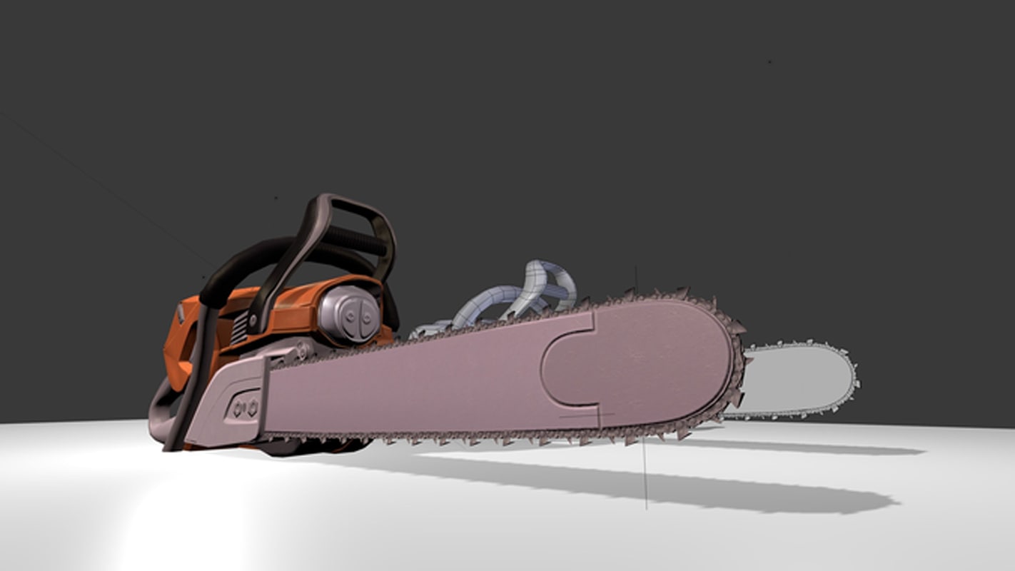 chainsaw animation fbx