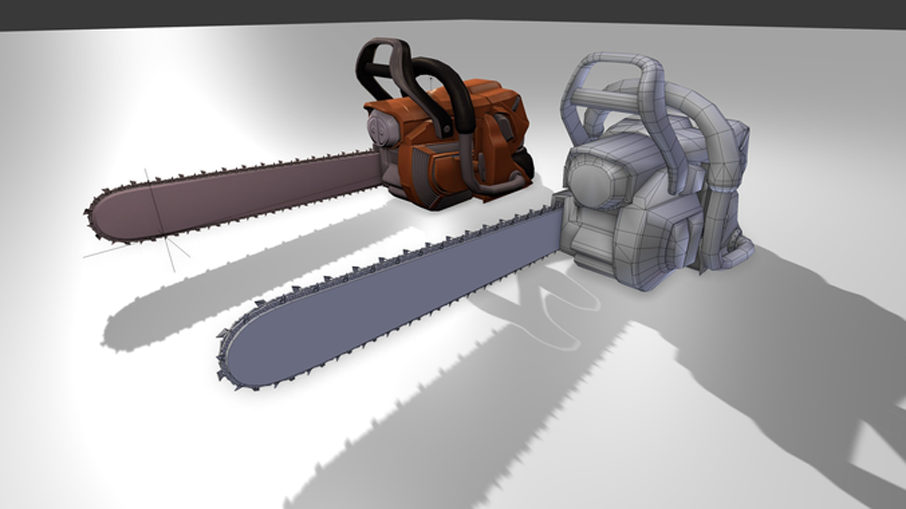 chainsaw animation fbx