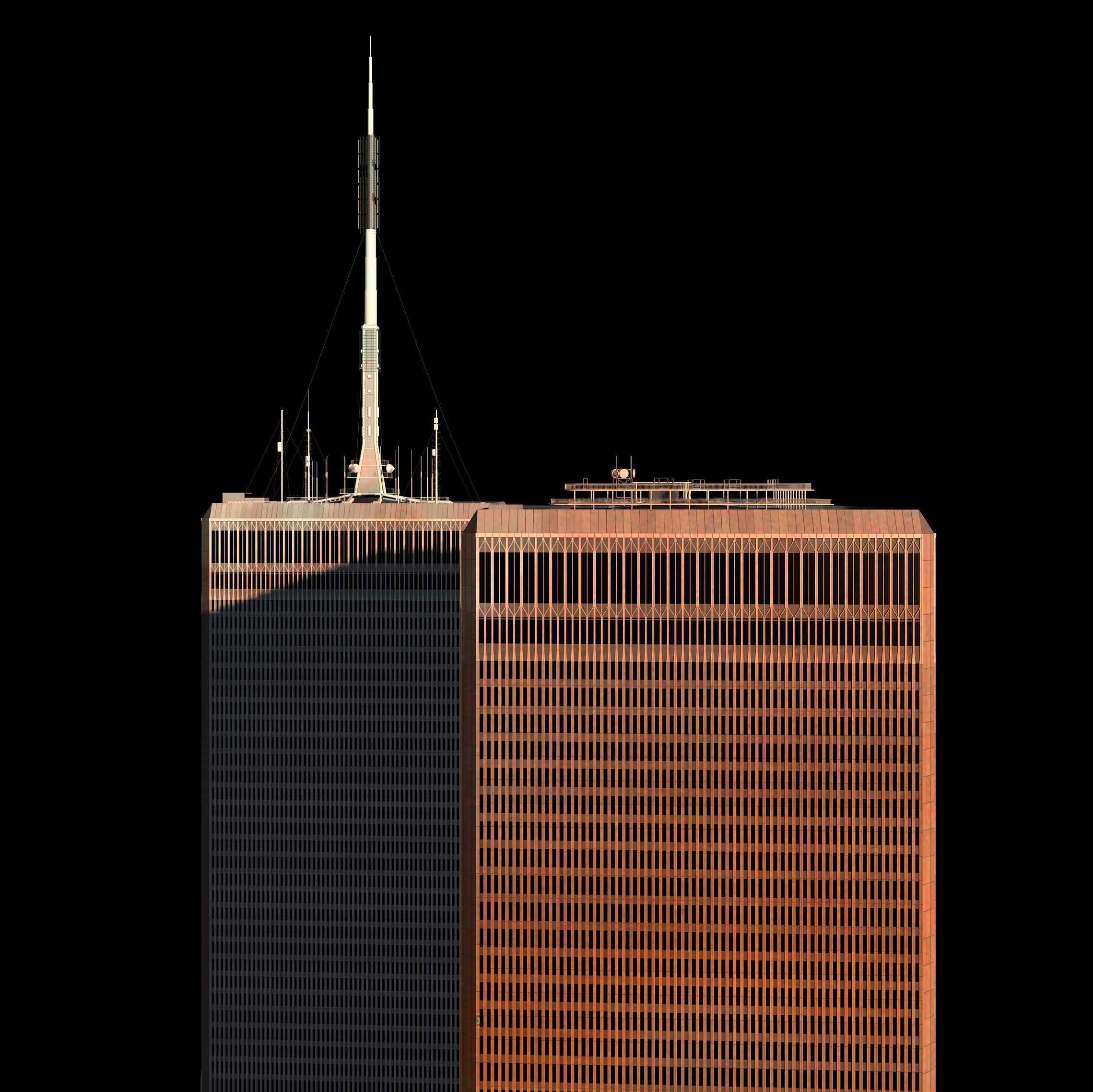 3d world trade center model