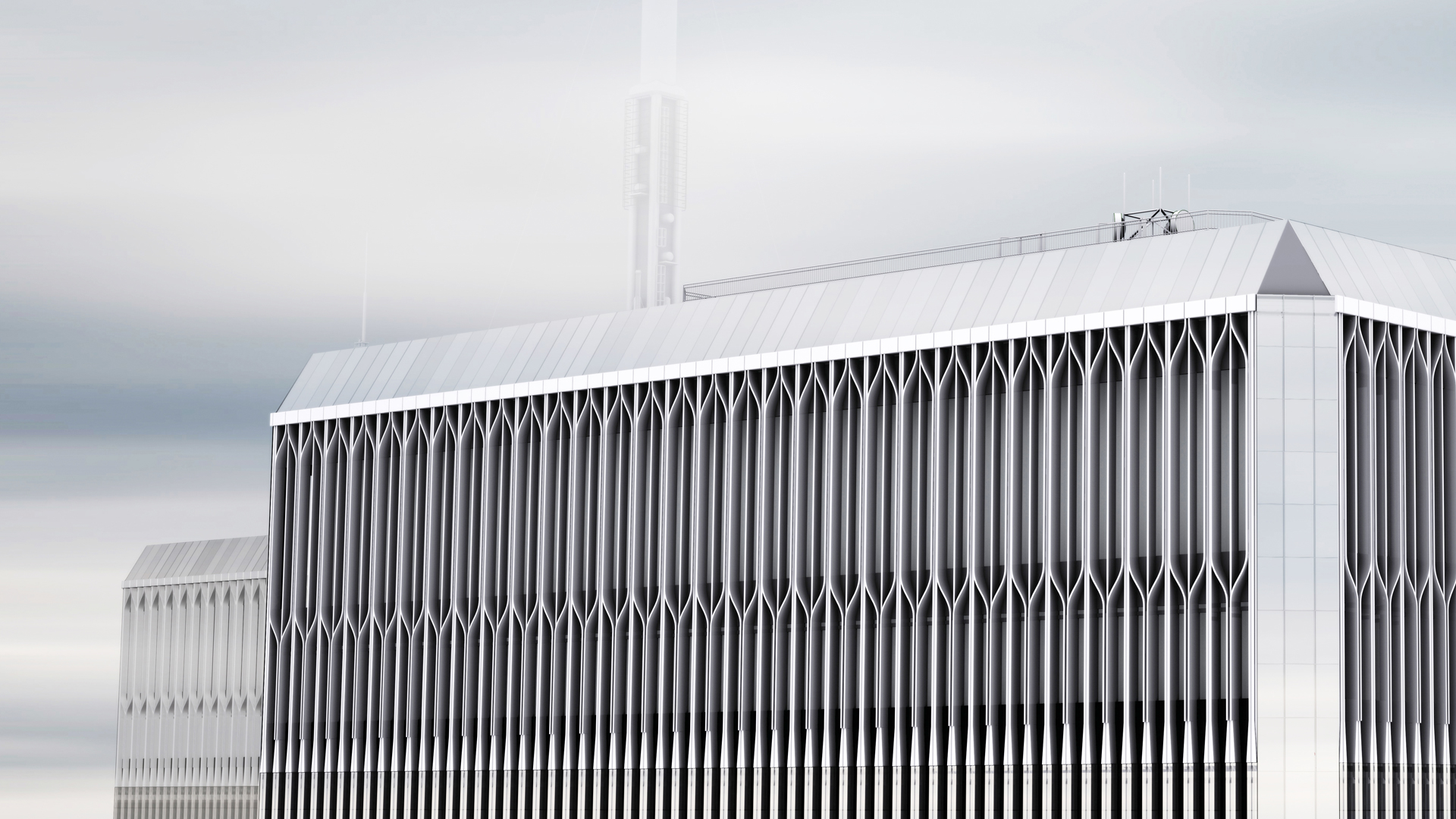 3d world trade center model