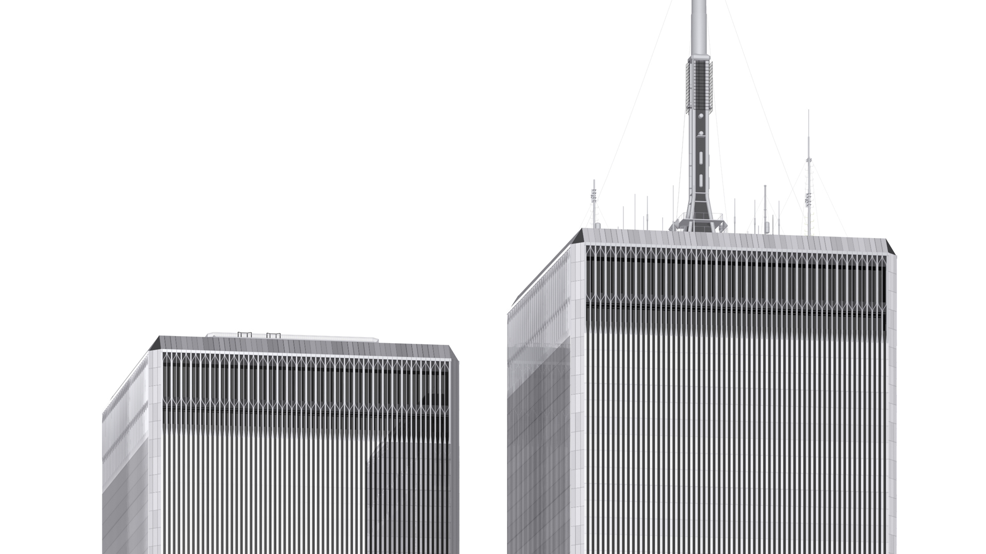 3d world trade center model