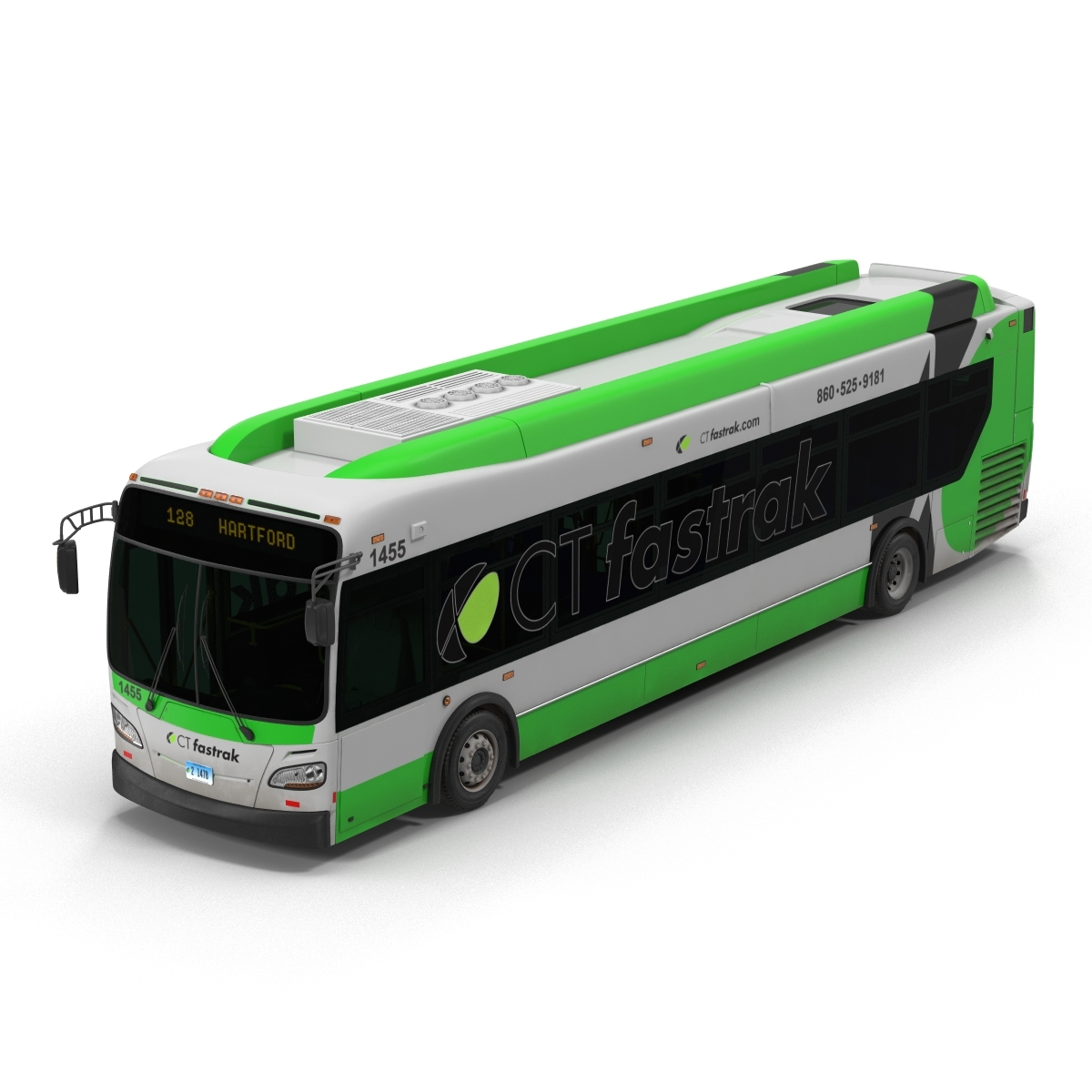 3d model new flyer xcelsior xd40