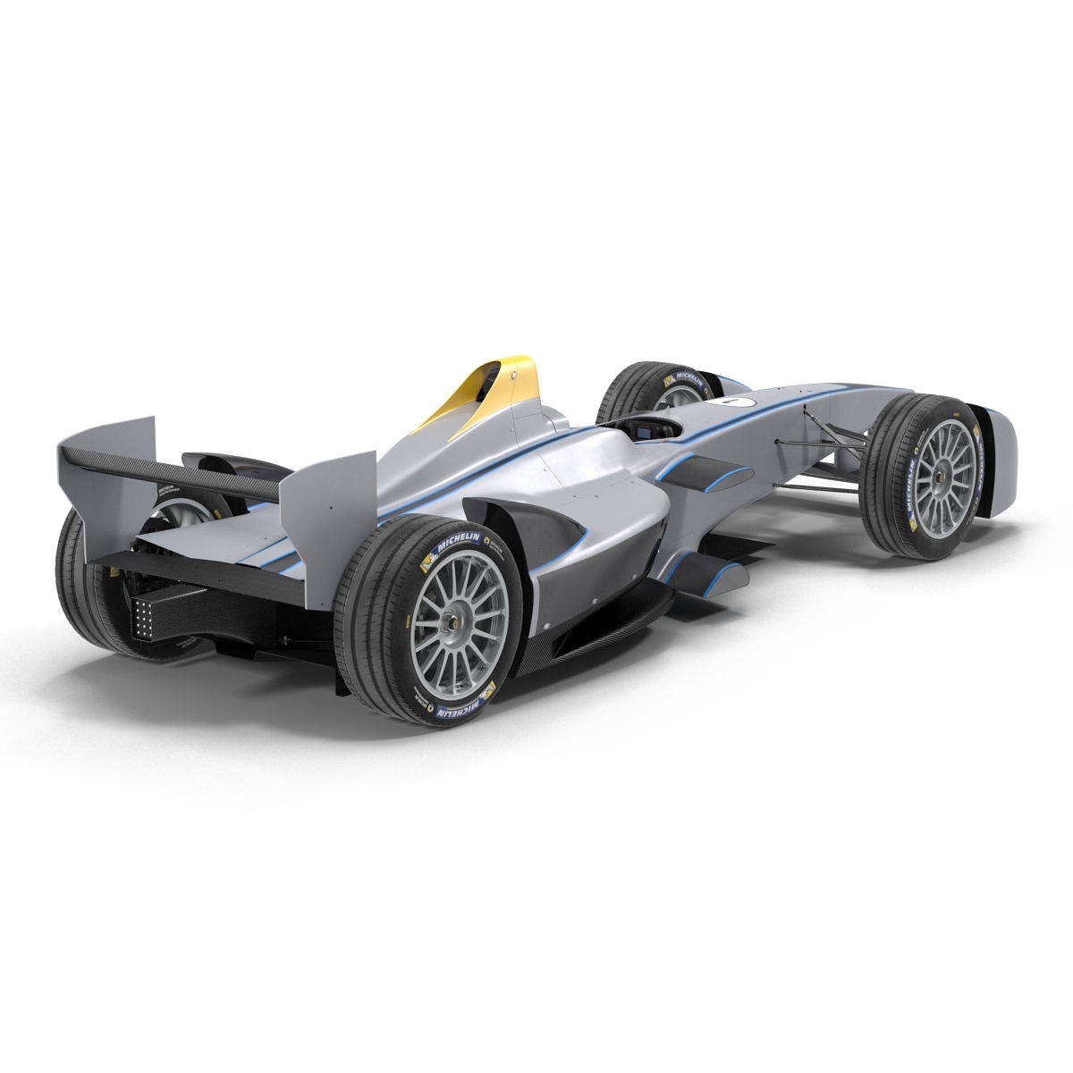 3d model formula e race car