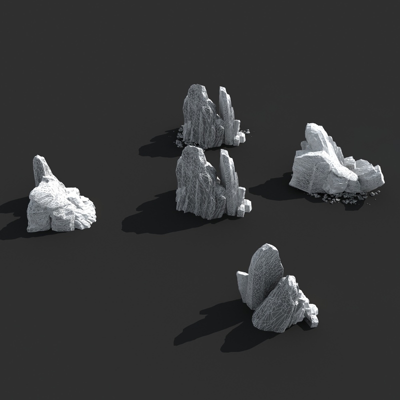 3d rock