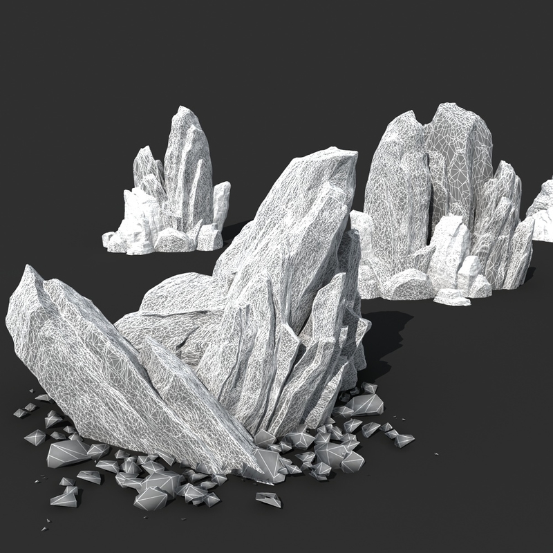 3d rock