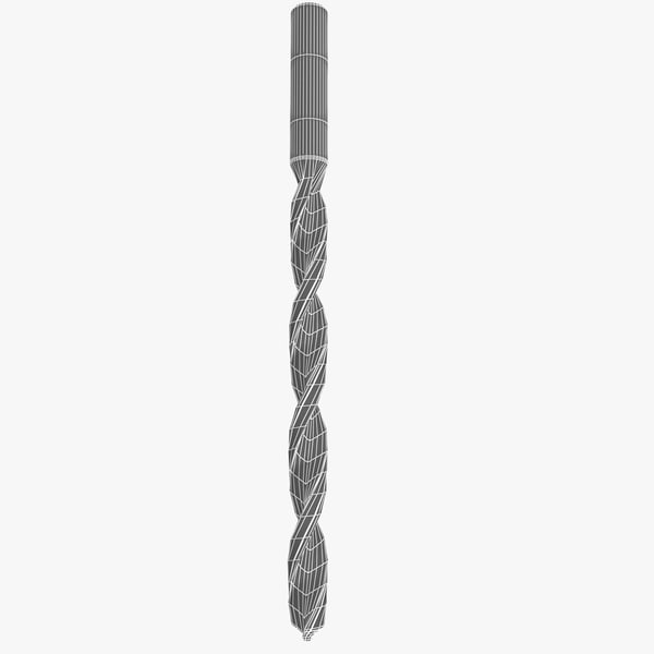 3d model drill bit