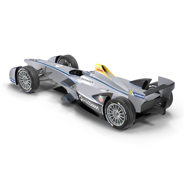 3d formula e race car