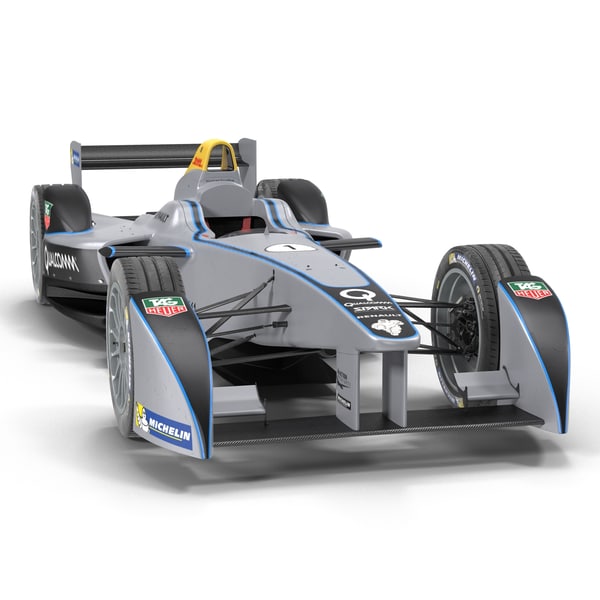 3d formula e race car