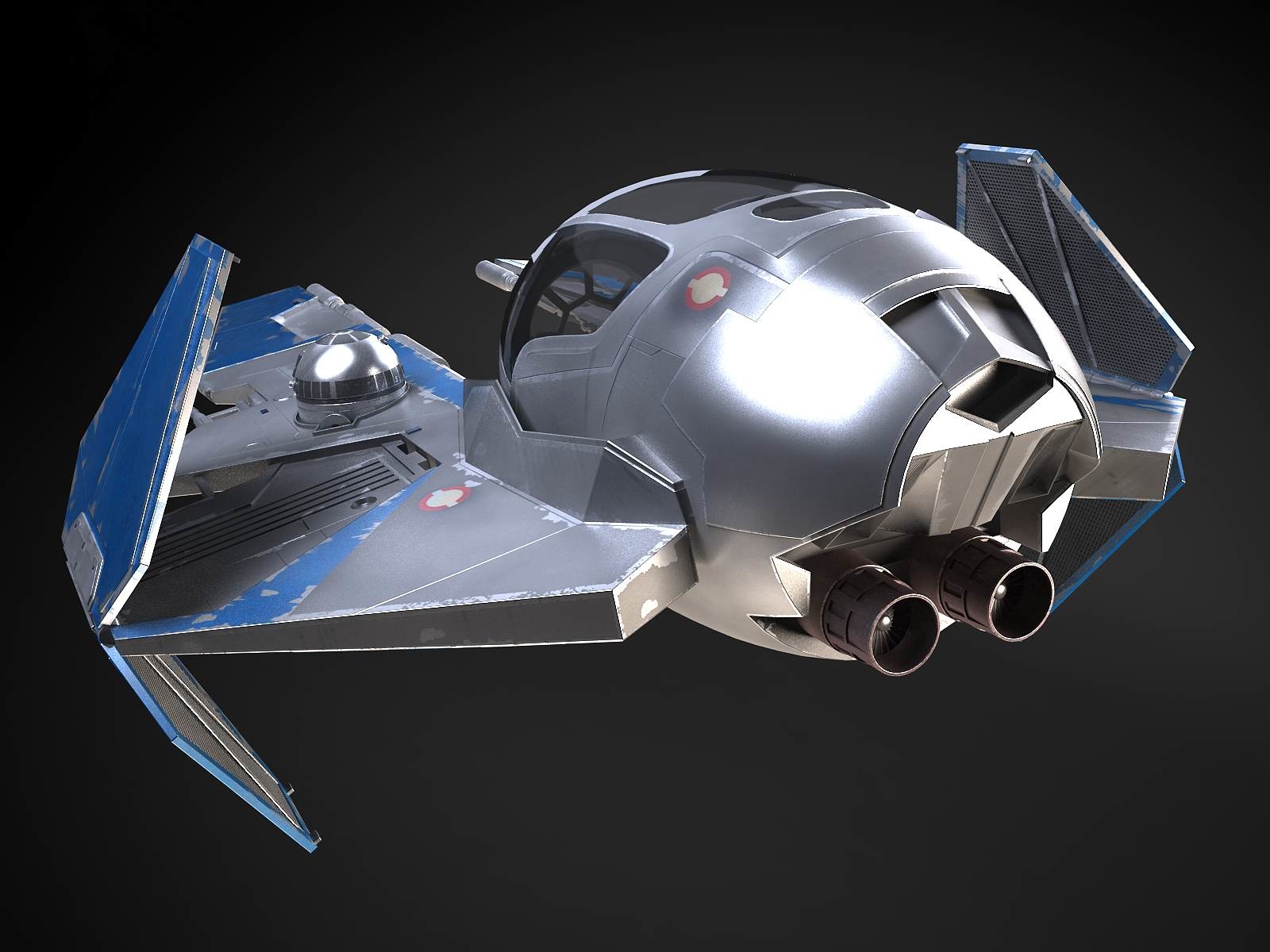 jedi starfighter eta-2 3d 3ds