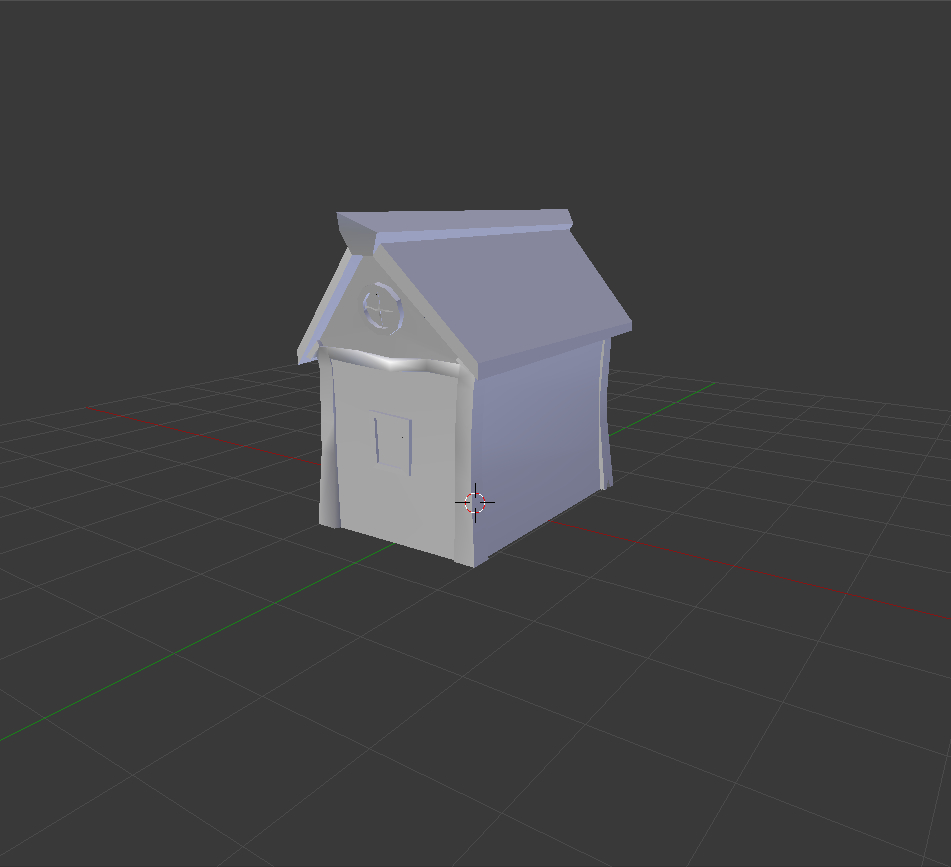 3d cottage blender