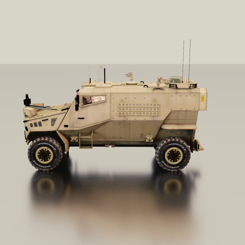 force ocelot foxhound lppv 3d obj