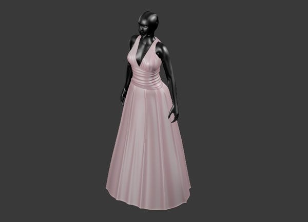 3d gown kit model