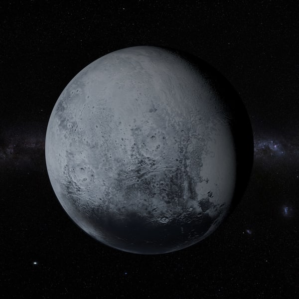 Modello 3D Pluto & Charon 8K - TurboSquid 1018730