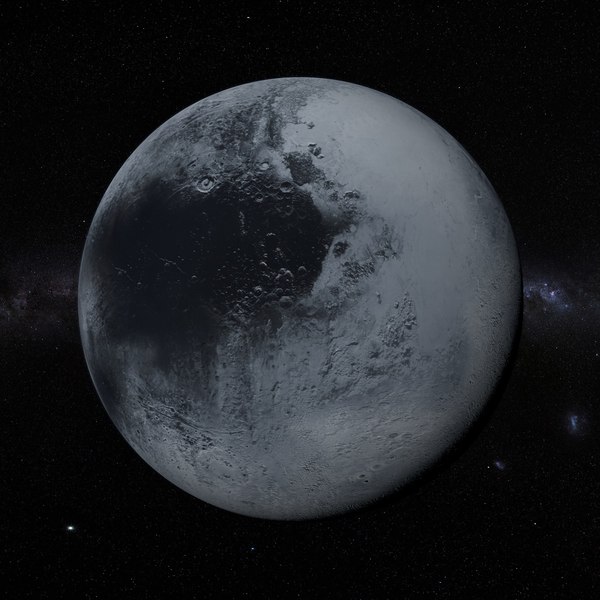 Modello 3D Pluto & Charon 8K - TurboSquid 1018730