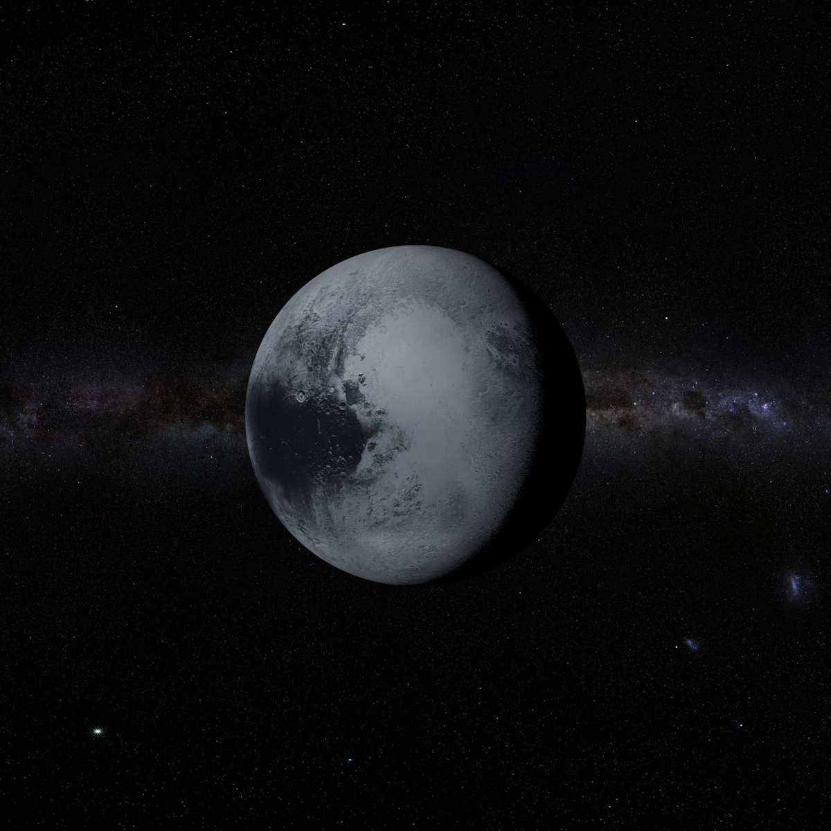 Modello 3D Pluto & Charon 8K - TurboSquid 1018730