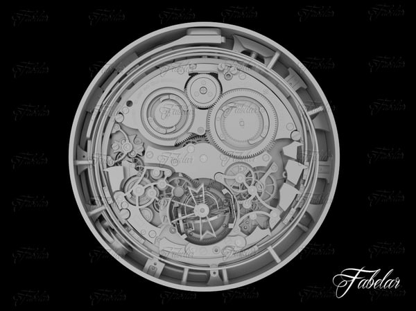 Watch Movement 3D Models for Download | TurboSquid