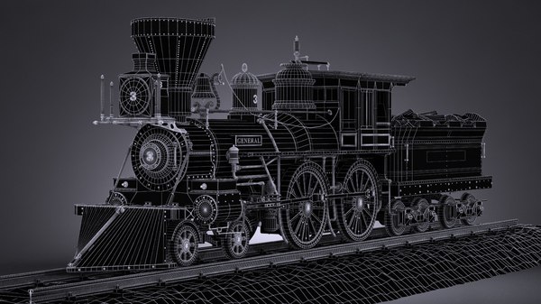 general 4-4-0 steam 3ds