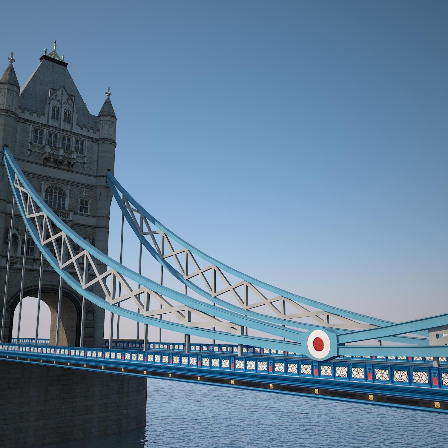 3d london bridge