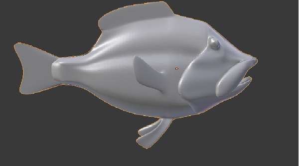 Blender Characters-Cartoon-Fish Models | TurboSquid