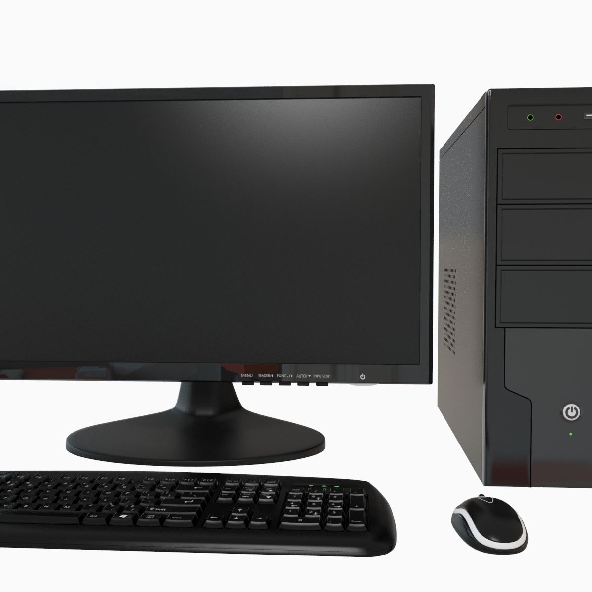 modèle 3D de Ordinateur de bureau - TurboSquid 1028399