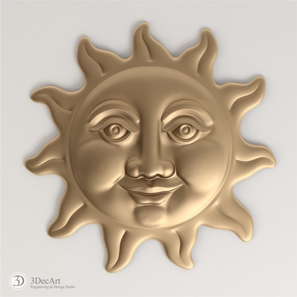 3d sun