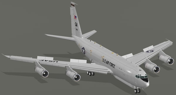 3d model e-8c joint stars usaf