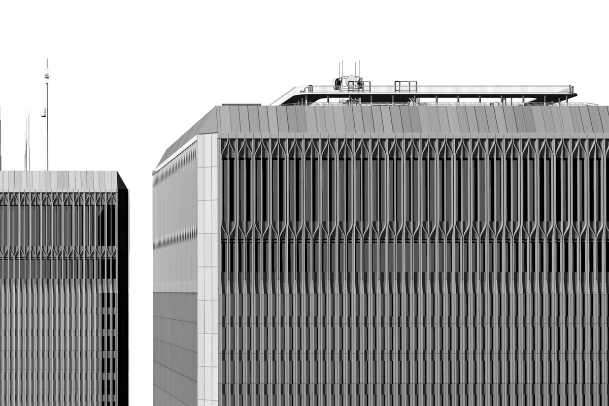 3d world trade center model