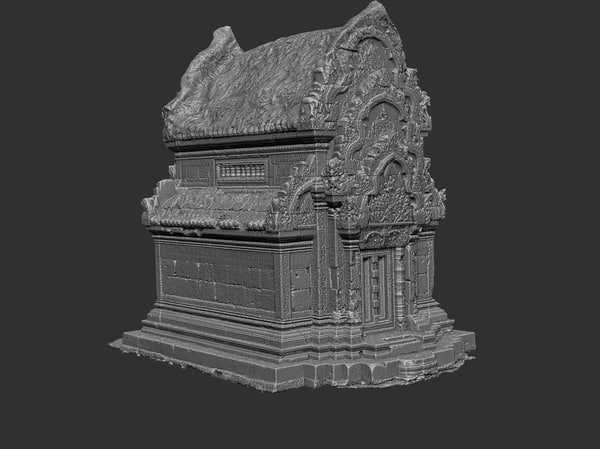 3d model red temple pack 12